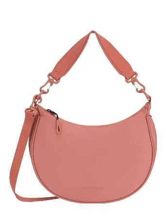SHERPANI Mina Medium Lightweight Half Moon Crossbody Bag - Desert