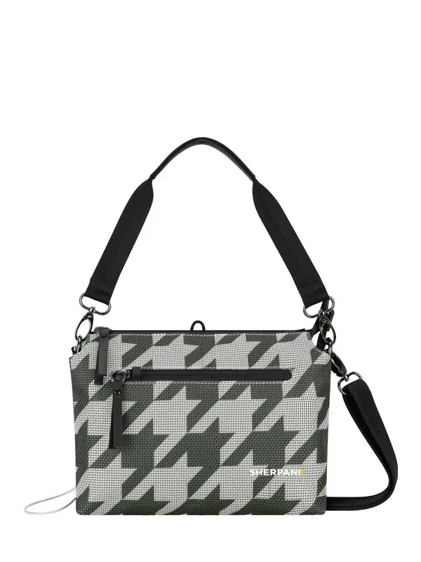 SHERPANI Mei Anti-theft Crossbody Bag - Houndstooth