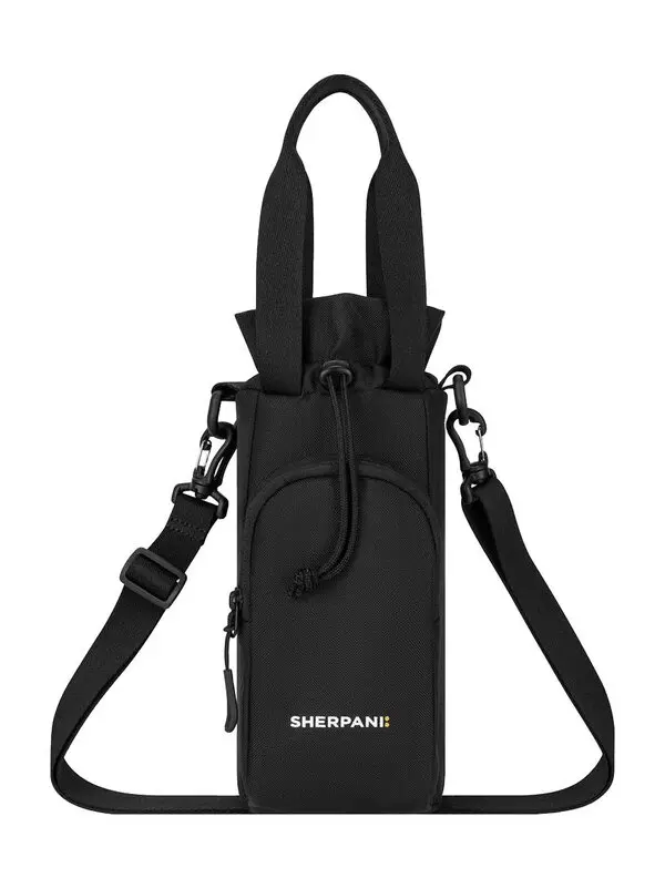 SHERPANI Izzie Crossbody With Water Bottle Holder - Raven - S26