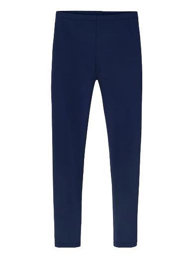 CITY THREADS USA-MADE Upf 50+ Swim Leggings - Blue