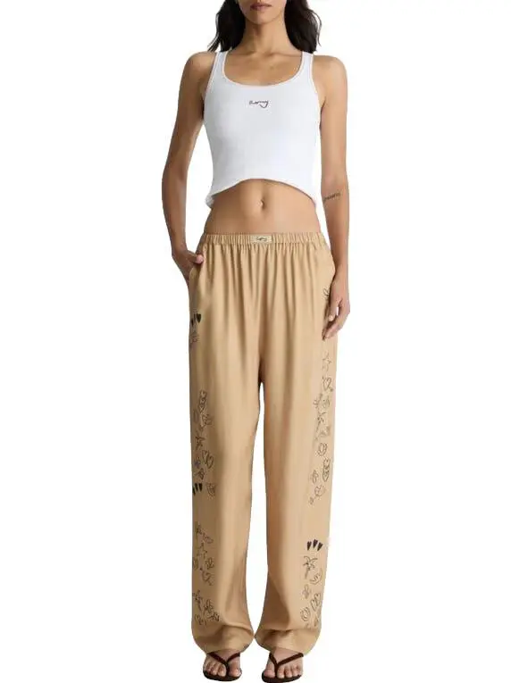 ROMY Jakey Pant - Tan Print