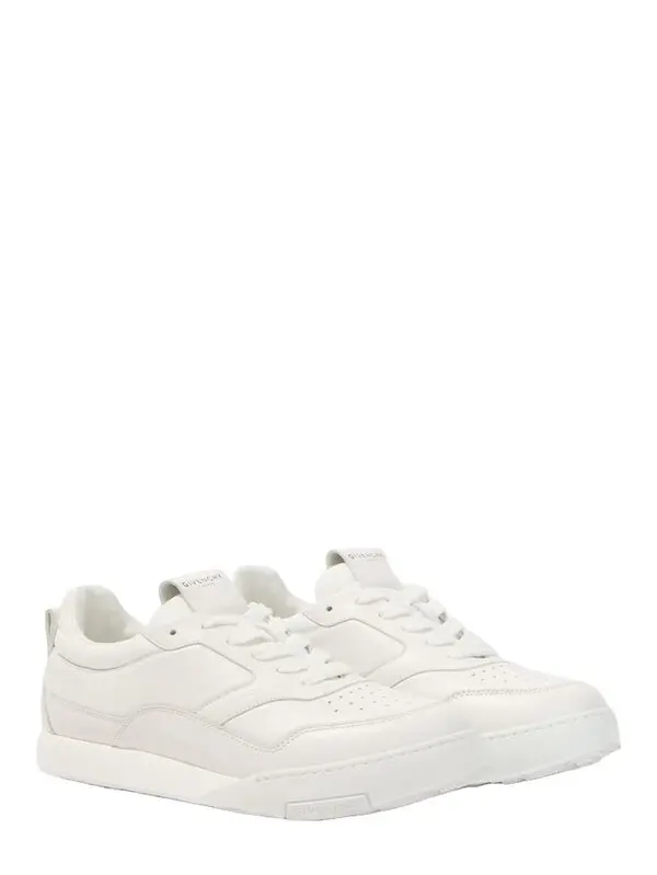 Givenchy Leather Lace-up Sneakers - White