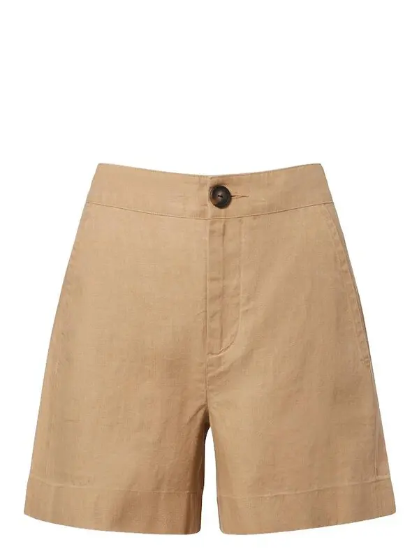 Vince Hemp Bermuda Shorts - Beige