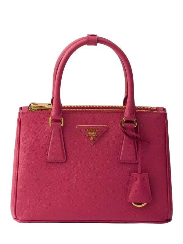 Prada Galleria Small Saffiano Leather Bag - Pink