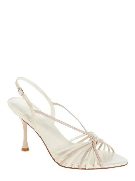 Jeffrey Campbell Galaxia Slingback Sandal - Cream Combo