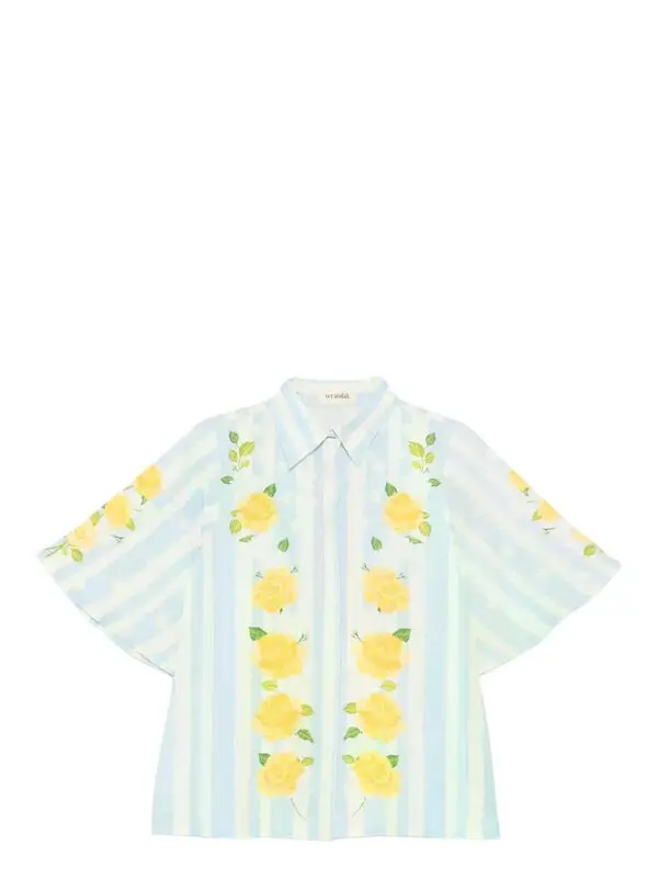 Verandah Striped Shirt - Blue