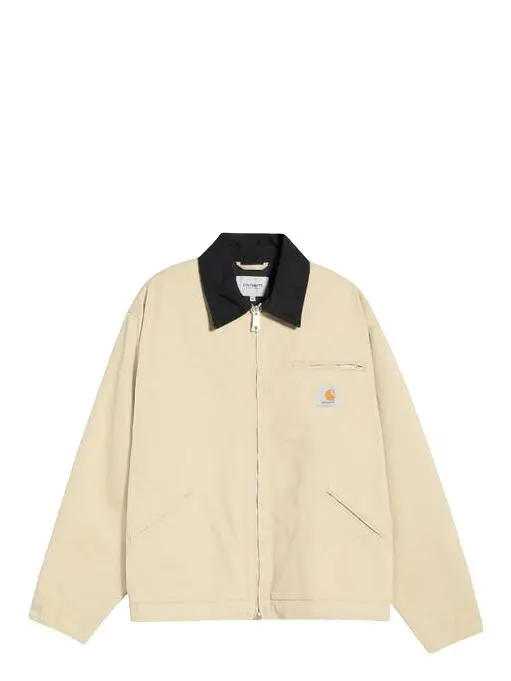 Carhartt Work In Progress Organic Cotton Canvas Chore Jacket - Barchan/black