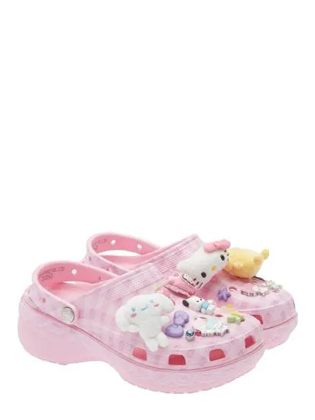 CROCS X Hello Kitty Classic Platform Clog - Multi