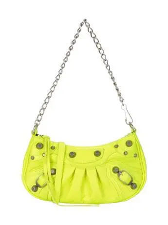 Balenciaga Chain Le Cagole Mini Bag - Fluo Yellow