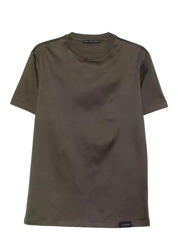 LOW BRAND B134 Logo-patch T-shirt - Green