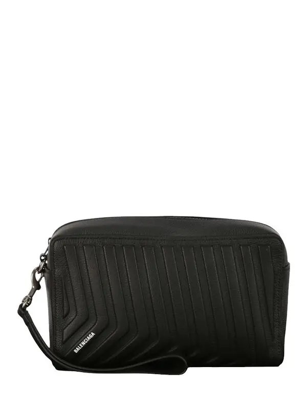 Balenciaga Car Toiletry Pouch - Black