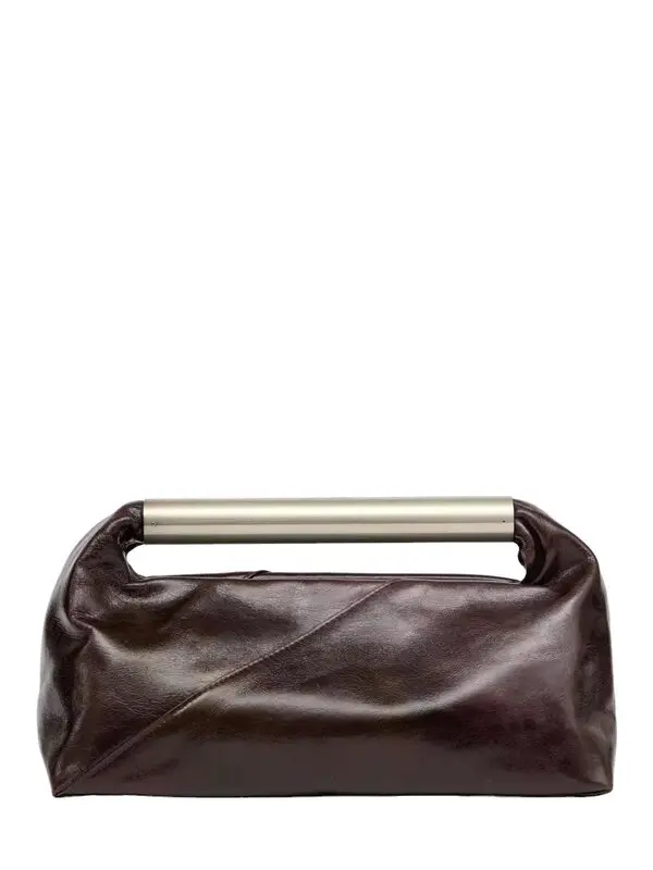 MAISON MARGIELA Leather Tote Bag - Brown
