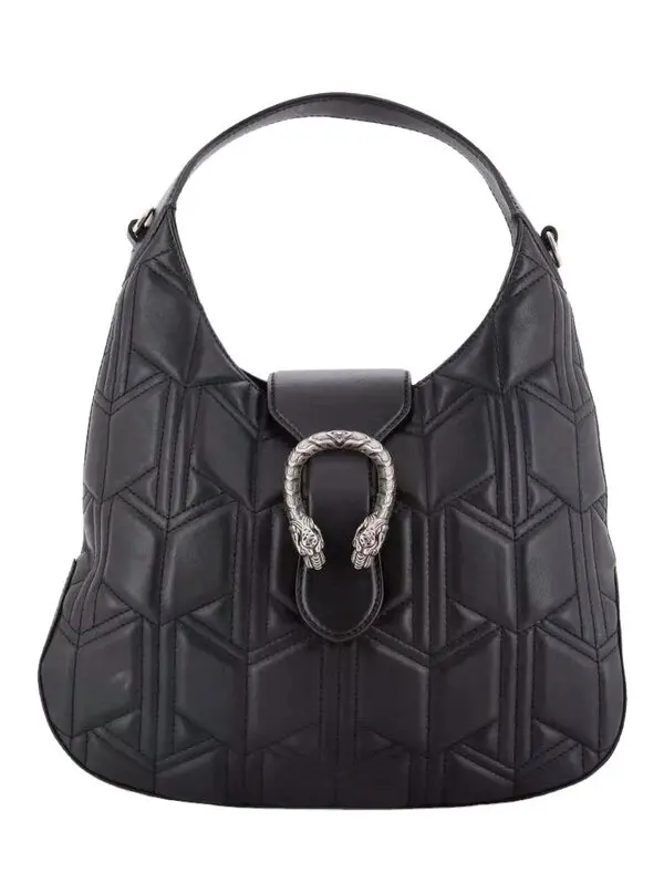 Gucci Dionysus Matelassé Leather Small Hobo Bag - Black