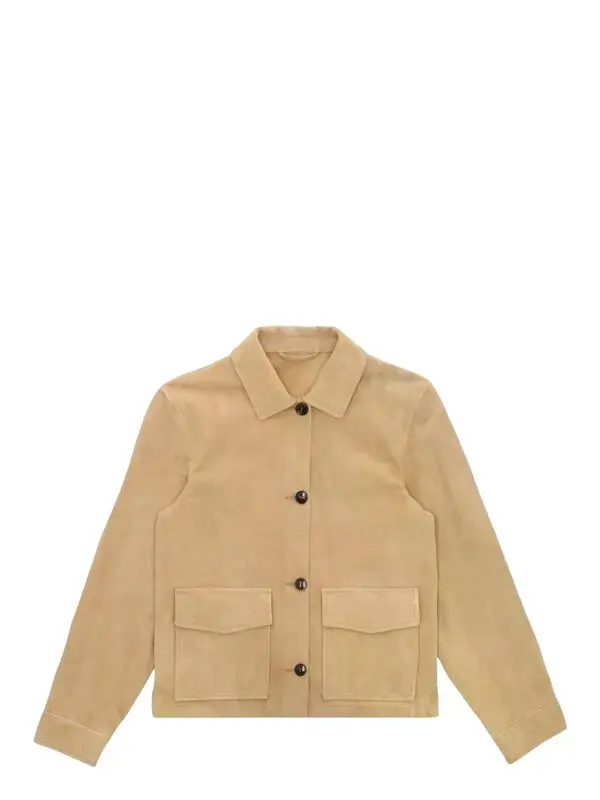 FORTELA Maelle Suede Jacket - Neutrals
