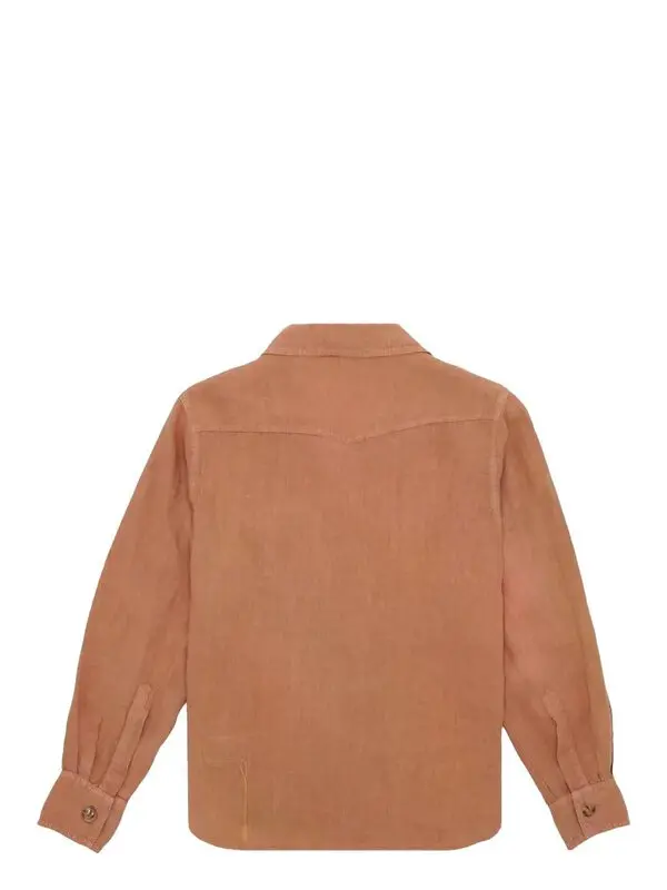 FORTELA Bia Linen Shirt - Brown