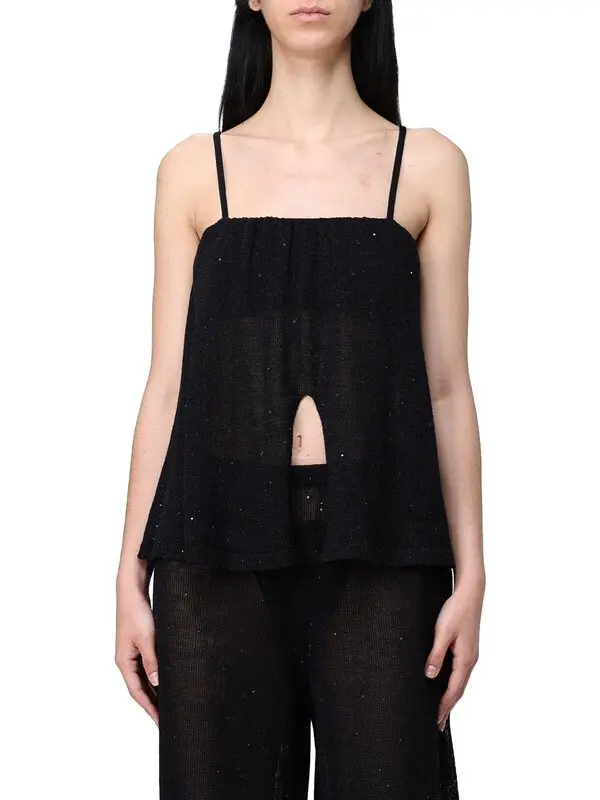 Liviana Conti Knit Top - Black
