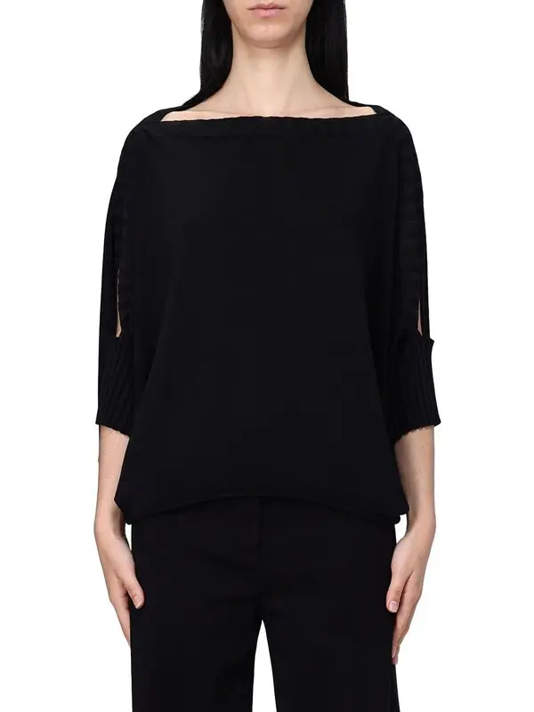 Liviana Conti Knit Top - Black