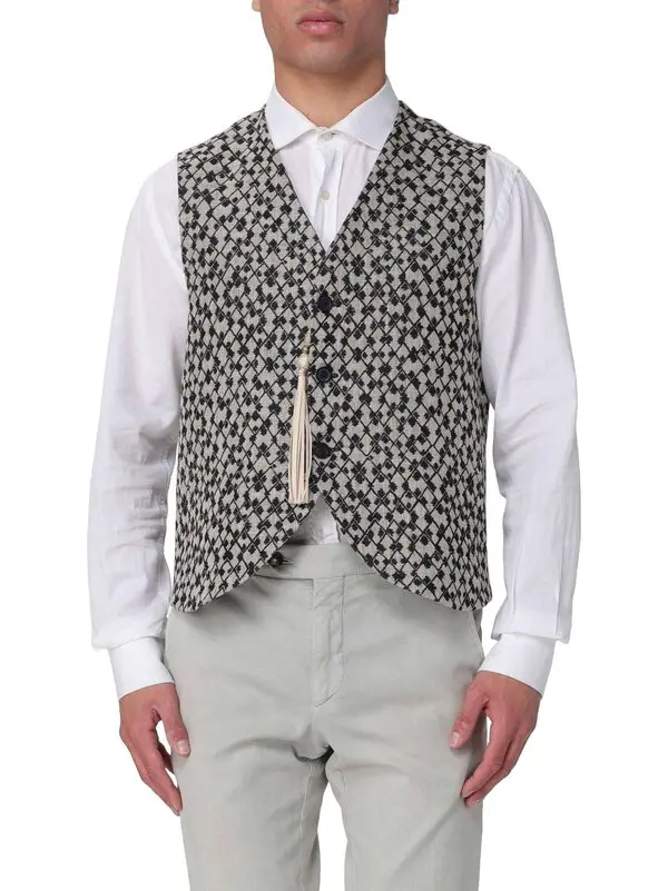 Emporio Armani Jacquard Vest - Beige