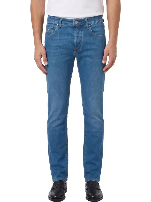Jacob Cohen Slim Fit Stretch Denim Jeans - Blue