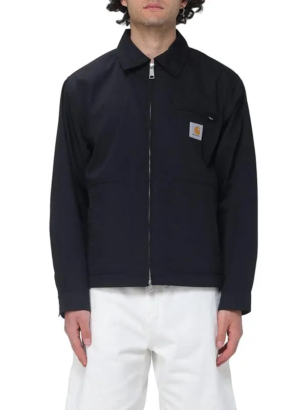 Carhartt Work In Progress Cotton Blend Shirt Jacket - Black