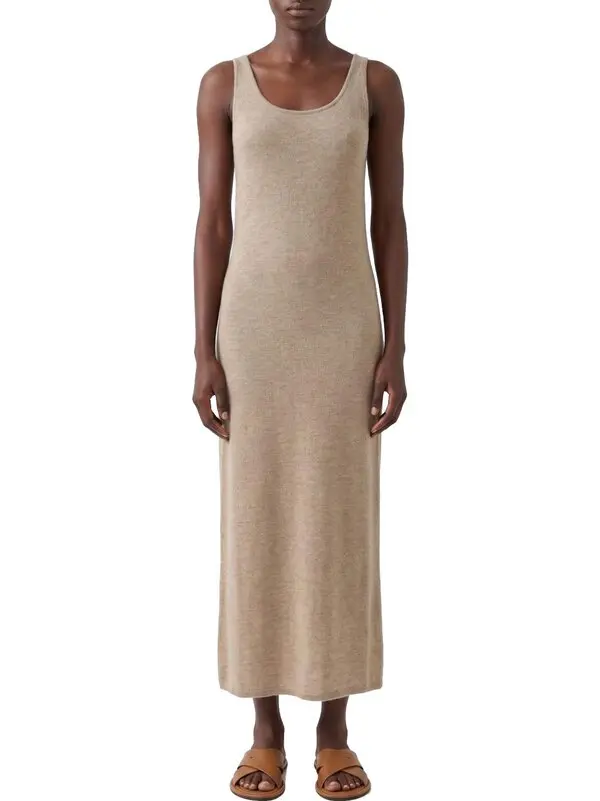 THE ROW Sleeveless Maxi Dress - Sand