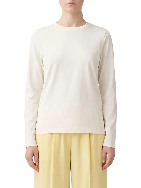 JIL SANDER Long Sleeve T-shirt - White