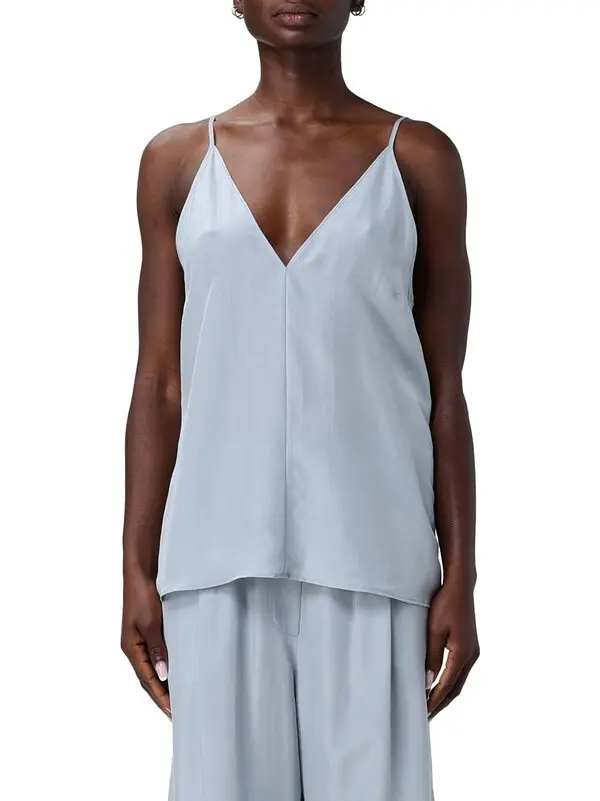 ALYSI Sleeveless V-neck Camisole - Blue
