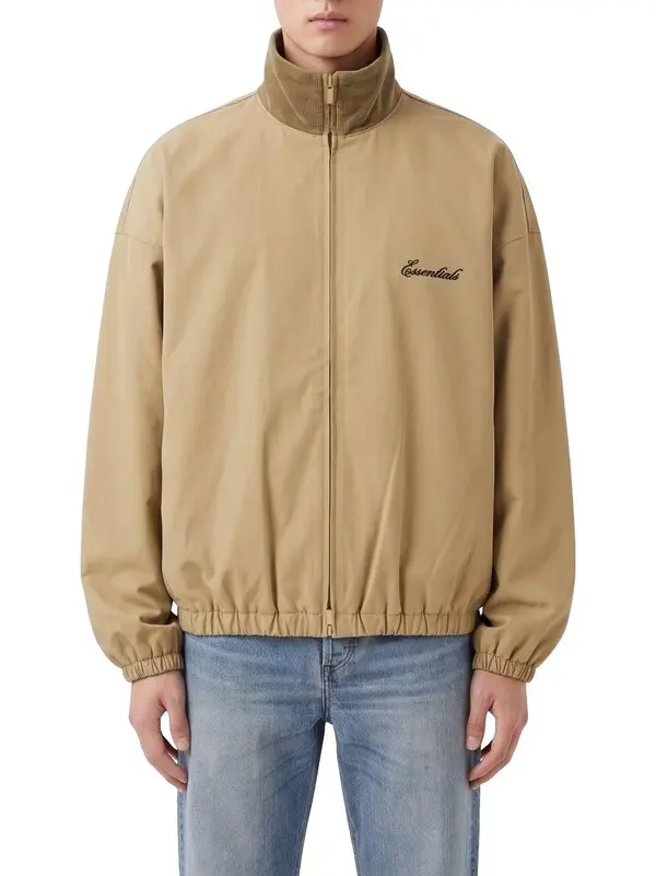 Fear Of God Zip Up Jacket - Sand