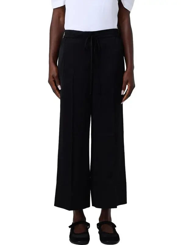 TOTEME Tailored Wide Leg Pants - Black