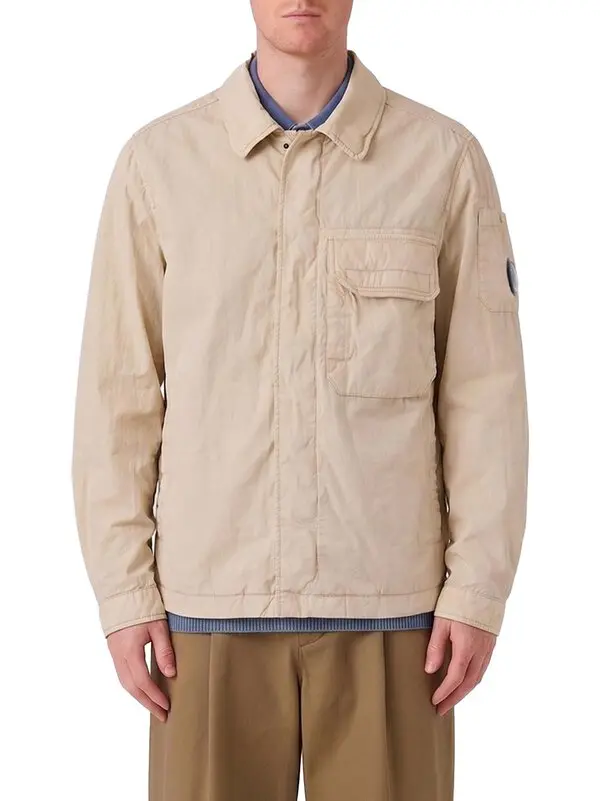C.P. COMPANY Textured Jacket - Beige