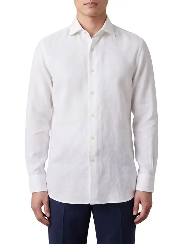 Zegna Linen Shirt - White