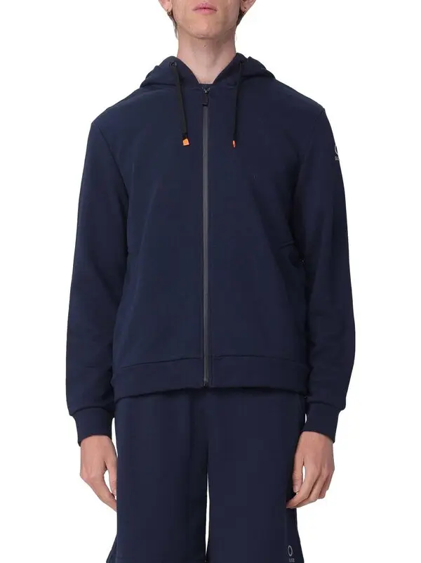 SUNS Hooded Zip Sweatshirt - Blue