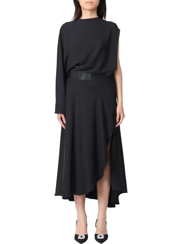 MEIMEIJ Asymmetrical Dress - Black