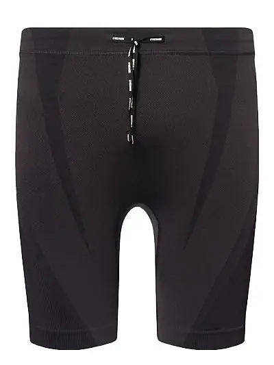 GYMSHARK Seamless Stretch-woven Running Shorts - Gs Black/gs Onyx Grey
