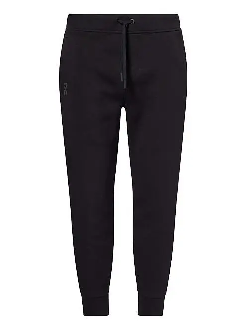 On Focus Tech Cott-blend Jogging Bottoms - Black