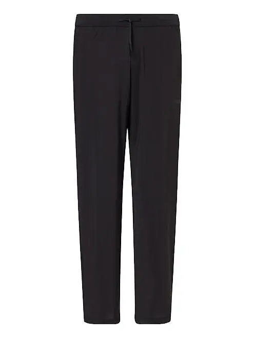 GYMSHARK Hybrid Straight-leg Jersey Jogging Bottoms - Gs Black
