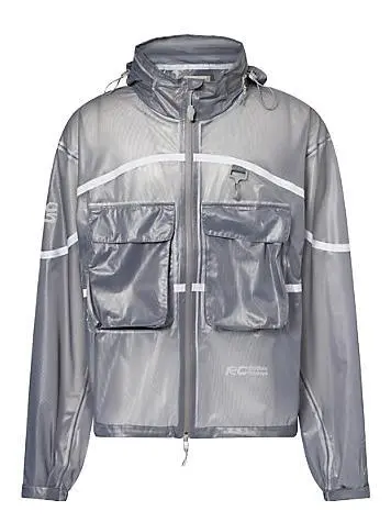 Reese Cooper Hooded Shell Jacket - Translucent Blue