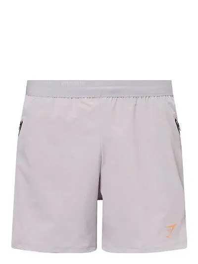 GYMSHARK Sport Hybrid Logo-print Woven Shorts - Gs Stratus Grey