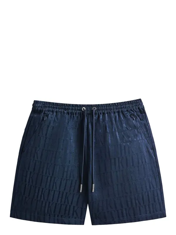 Kith Jacquard Faille Cedar Short - Blue