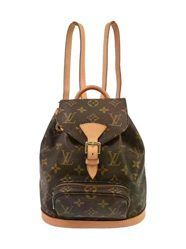 LOUIS VUITTON Monogram Montsouris Mini Backpack - Brown