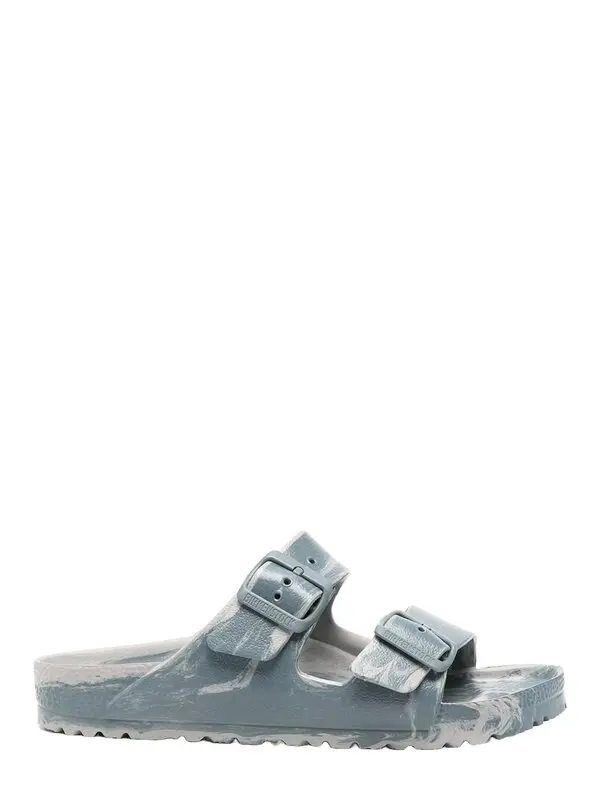 BIRKENSTOCK Arizona Marbled-effect Eva Sandals - Grey