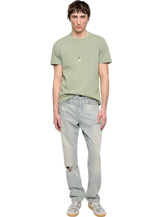 Zadig&Voltaire Tommy" Short-sleeve T-shirt With Back Print - Brown
