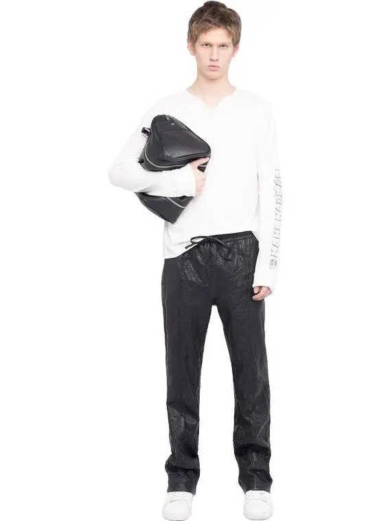 Zadig&Voltaire Monastir Henley T-shirt - White