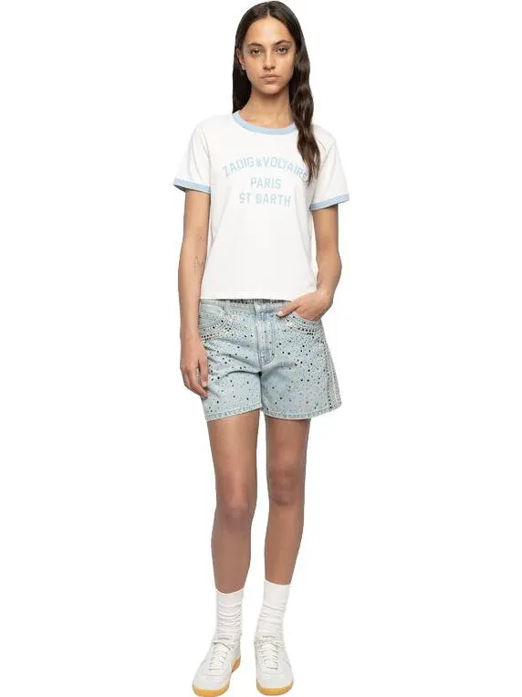Zadig&Voltaire Woos St. Barth T-shirt - White