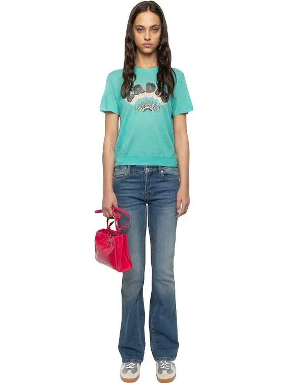 Zadig&Voltaire Idal Cashmere Sweater - Green