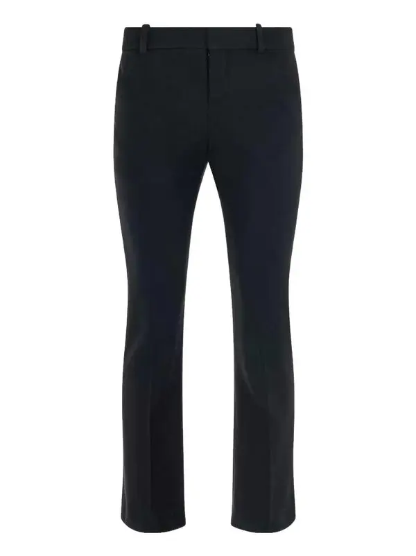 Chloé Mid-rise Slim-fit Trousers - Black