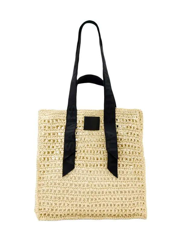 ALLSAINTS Paper Mesh Lullah Tote Bag - White