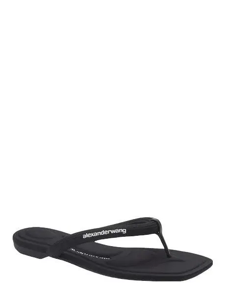 Alexander Wang Jenna Tubular Strap Flip Flop - Black