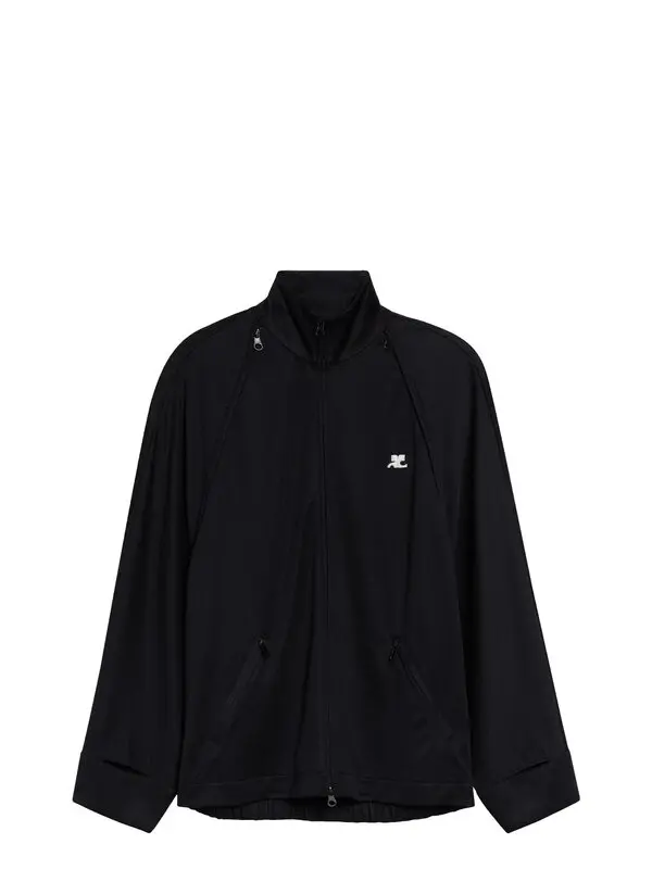 COURREGES Cutout Track Jacket - Black