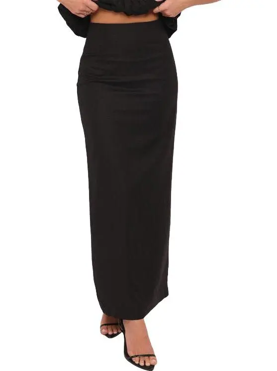 PETAL & PUP Ursa Column Skirt - Black